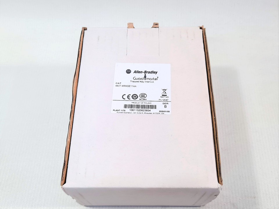 Allen-Bradley 440T-MRKSE11AA Guardmaster Trapped Key Interlock Switch ...
