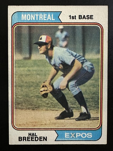 Hal Breeden 1974 Topps Baseball Card Montreal Expos #297 | eBay