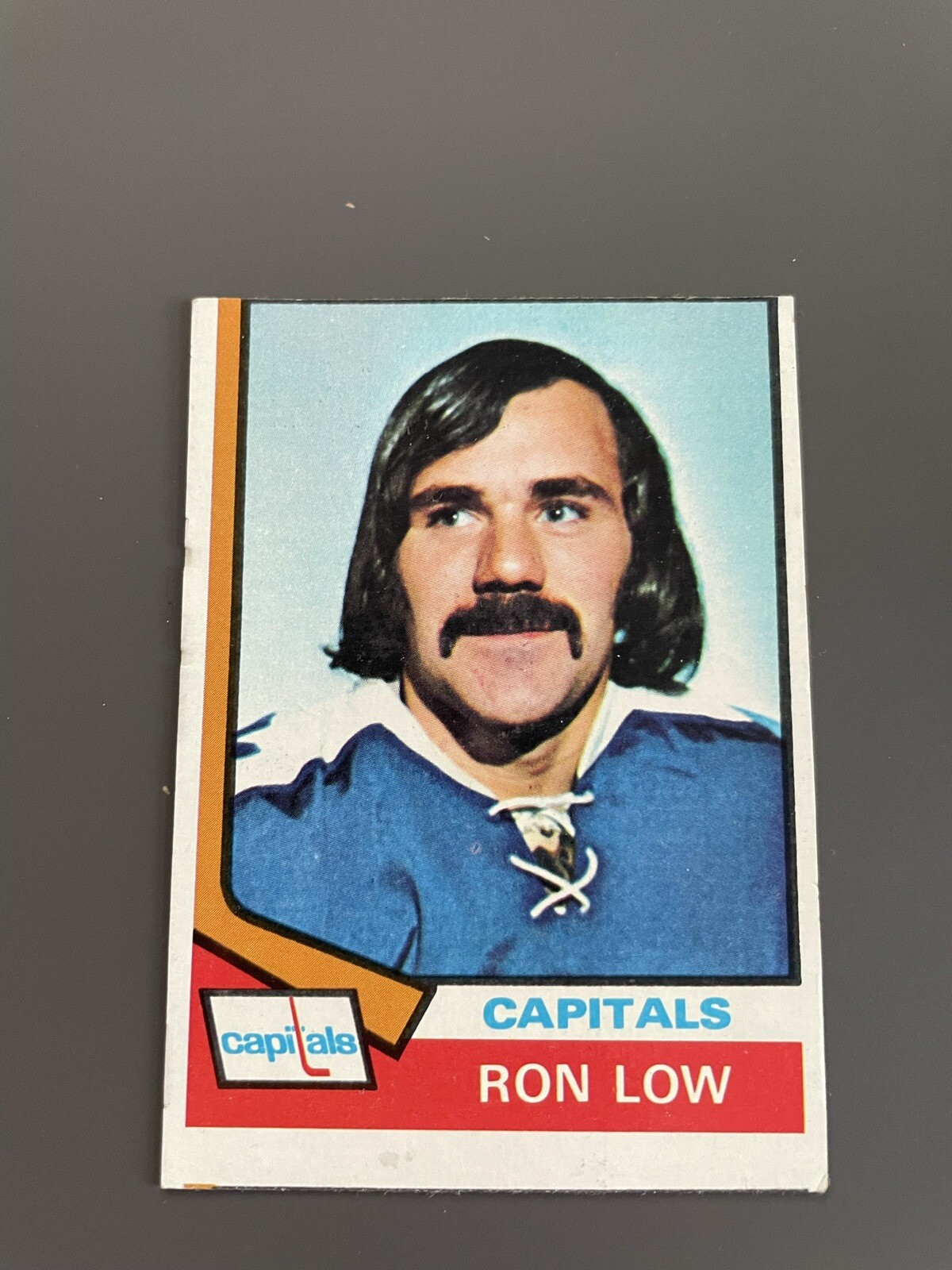 1974-75 Topps #39 Ron Low Washington Capitals | eBay