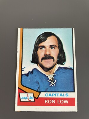 1974-75 Topps #39 Ron Low Washington Capitals | eBay