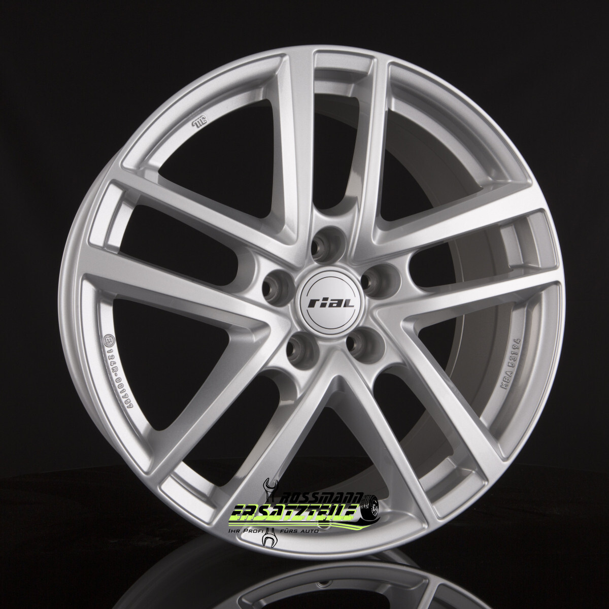 Rial Astorga 7.5 X 19 5 X 108 50.5 polar silber online kaufen | eBay
