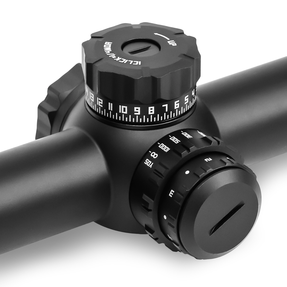 KiTOP Optics 5-20x50mm Crosshair Rifle Scope w/ FFP Illuminated MOA ...