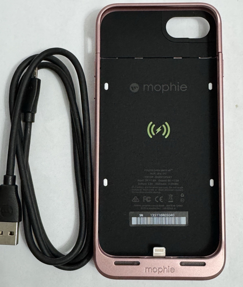 Mophie Juice Pack Protective Battery Case Rose Gold Air for iPhone 7/8 | eBay
