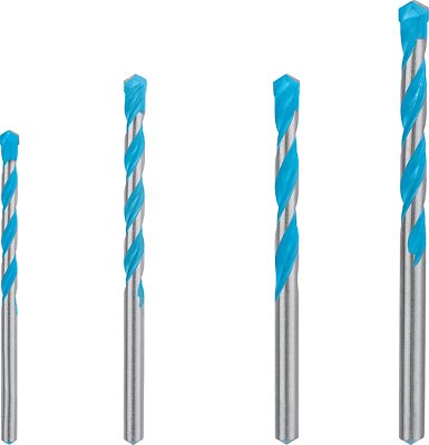 Bosch Expert 4 Piece Expert CYL-9 MultiConstruction Drill Bit Set ...