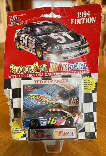 Racing Champions Ted Musgrave #16 1994 Edition Nascar Stock Car 1:64 TO ...