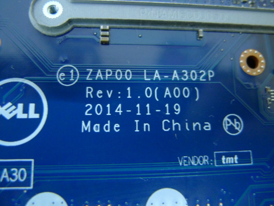 Alienware 13 Motherboard i5-5200U 2.20GHz GeForce GTX 960M LA-A302P ...