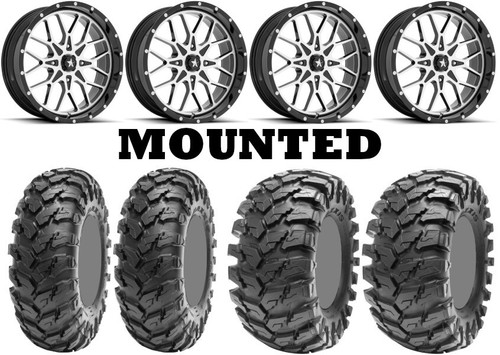 Kit 4 Maxxis MU511/MU521 Tires 29x9-14/29x11-14 on MSA M45 Portal ...