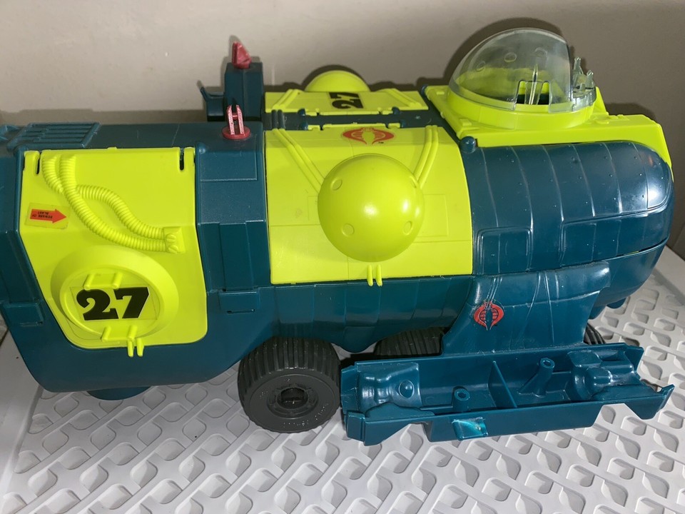 1988 GI Joe Vehicle Cobra BUGG Hasbro ARAH Incomplete Parts Only Flint ...