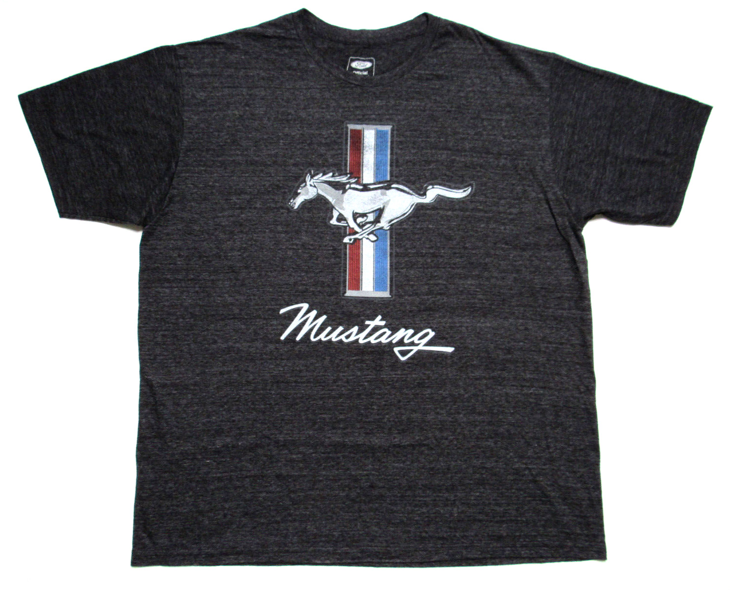 Ford Official Mustang Logo T-Shirt Men's Size XL Gray - Gem