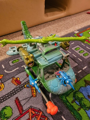 1990 Teenage Mutant Ninja Turtles TMNT Turtle Copter Helicopter Near ...
