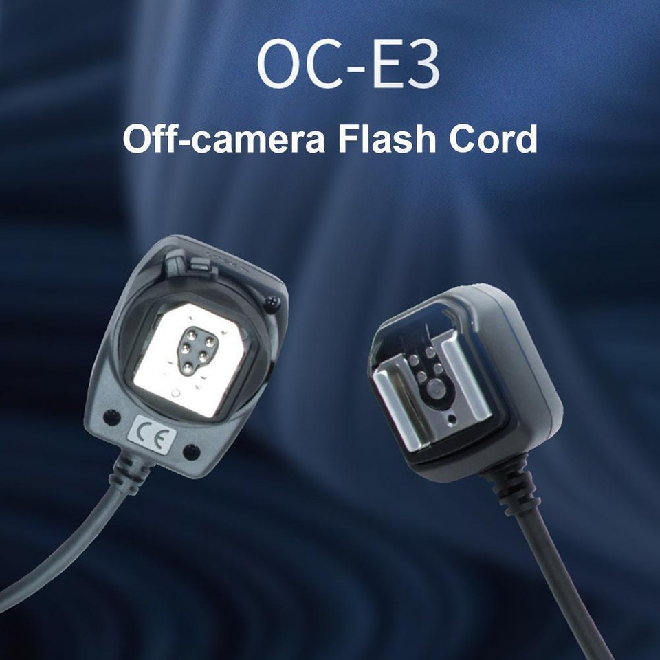OC-E3 Off Camera Flash Cable Hot Shoe Cord Sync Remote Focus Cable for ...
