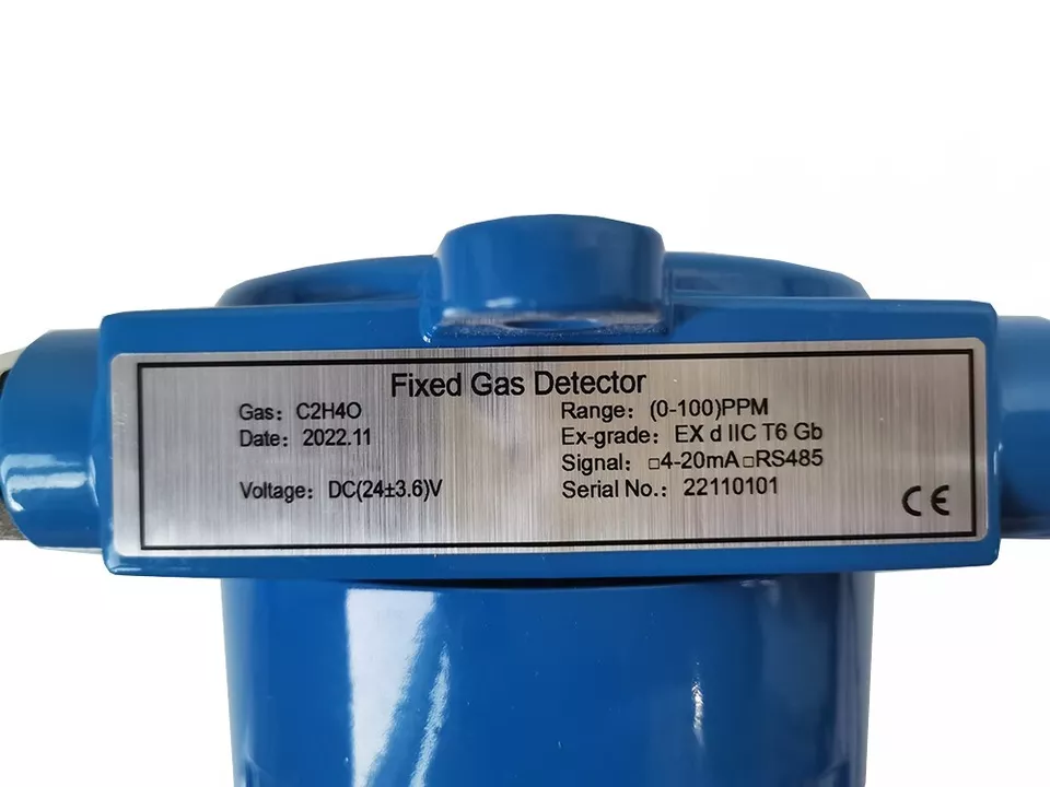 C2H4O Gas Detector Ethylene Oxide Monitor Fixed Gas Leak Detector with ...