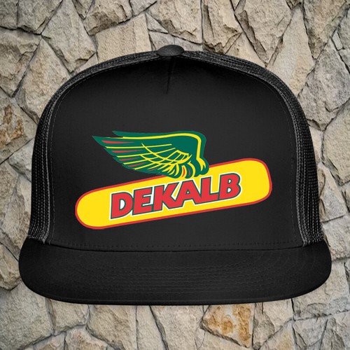 Dekalb Corn Seed Black Trucker Hat Cap Adult Size | eBay