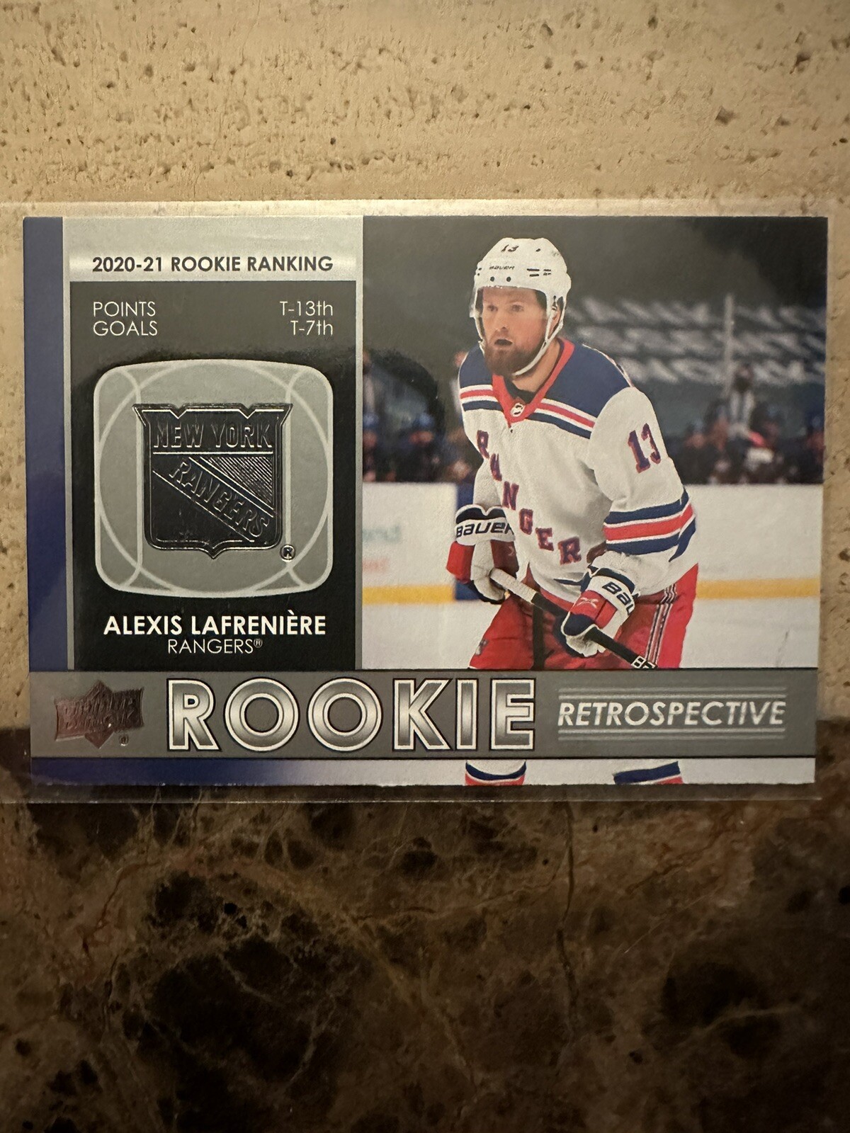 2021-22 Upper Deck Series 1 Hockey Alexis Lafreniere Rookie ...