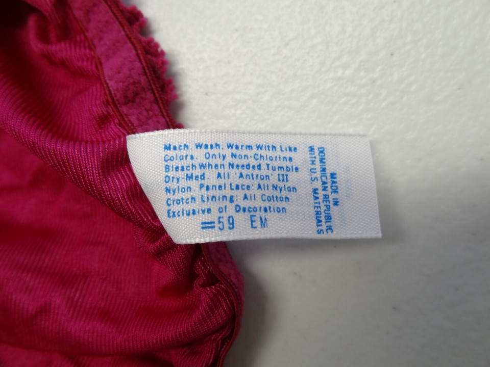 Maidenform Sweet Nothings S String Bikini All Antron III Nylon Satin ...