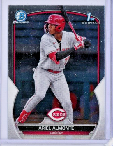 2023 Bowman Chrome Baseball #BCP-78 Ariel Almonte RC - Cincinnati Reds ...