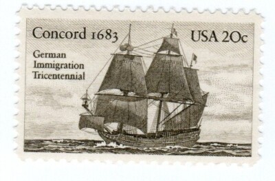 2040 * GERMAN IMMIGRATION * U.S. Postage Stamp MNH | eBay