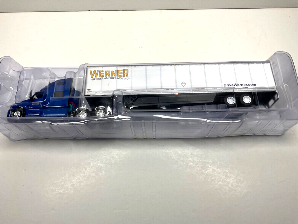 Werner Enterprises International LT Tractor & Trailer DCP First Gear ...
