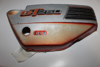 1973 - 1977 Suzuki GT250 GT 250 Right Side Panel Cover & Bracket | eBay