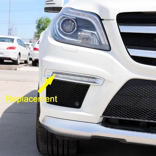Front Right Daytime Run Lamp Fog Light Fit For 10-16 Mercedes X164 ...