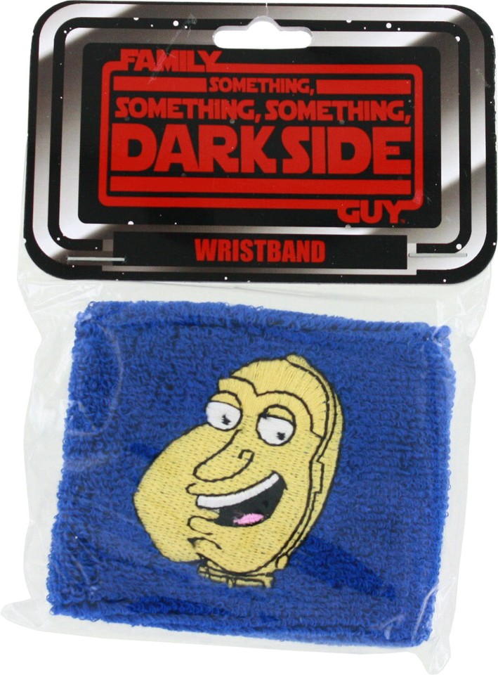 Family Guy Something, something Darkside Quagmire C3PO Blue Wristband ...