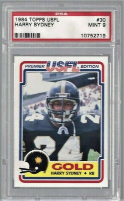 1984 Topps USFL #30 Harry Sydney PSA 9 MINT 10752719 | eBay