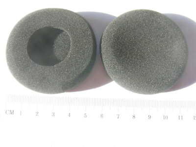 2 Ohrpolster passend an HAMA NB-498 CS-498 CS-499 HEADSET NB 498 CS 499 ...