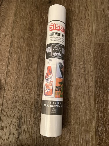 Siser EasyWeed HTV Vinyl 11.8"X36" Roll White | eBay