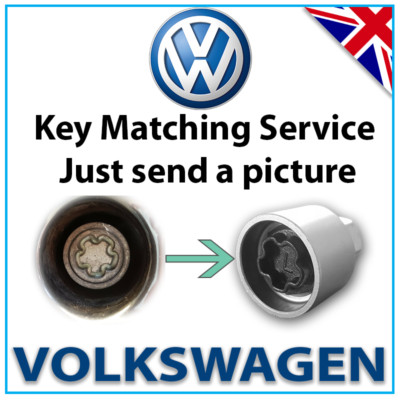 for VOLKSWAGEN VW Security Master Locking Lock Wheel Nut Key Bolt UK ...