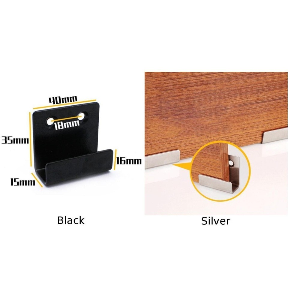 10 Heavy Duty Stainless Steel Mirror Clips Perfect for Home Decor ...