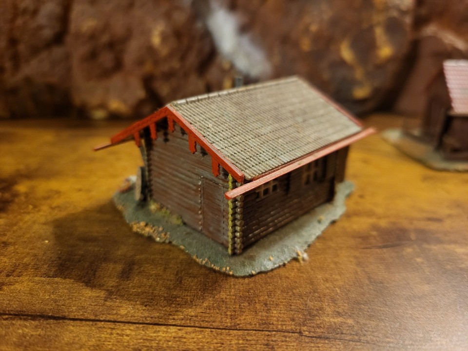 Lot of 3 HO Scale Cottages/Cabins, $5/$2/$10 Ship (Lot 059) | eBay