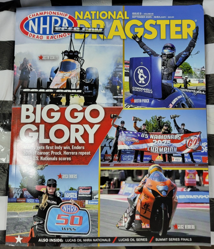 Rivista NHRA National Dragster SETTEMBRE 2025 Numero 9 Vol 66 Di Drag ...