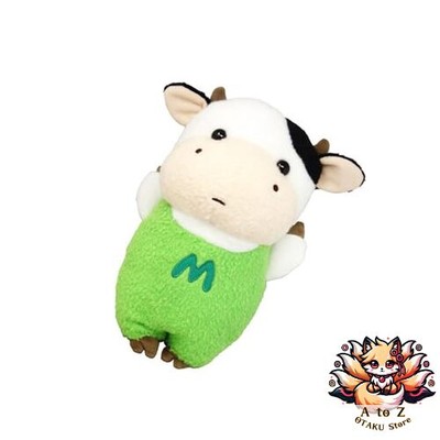 NEW Naito Design Fluffy Poke Plush Moo-mon Version Cow Character Mascot ...