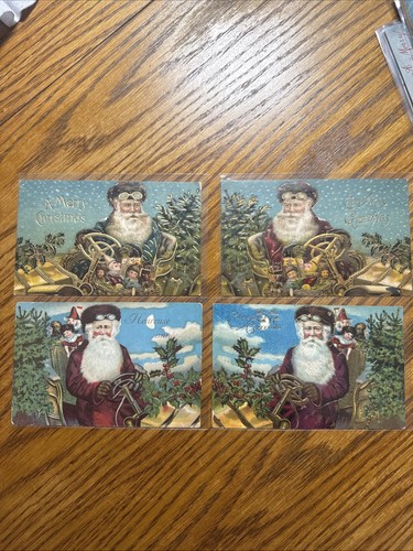 Vintage Santa Postcard Lot | eBay
