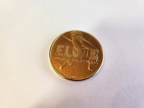 Harrah’s Vintage Gold Plated Elvis Presley 4 Coin Set w Original Velvet ...