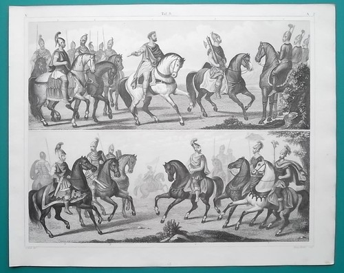 MILITARY Roman Army General Imperator Standard Bearer Legate - 1844 ...