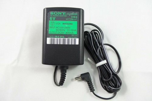Sony 120-240v AC-Adapter 6V 800 mAh NW-HD1/HD2/HD3/HD5/PCM-D1 (AC ...