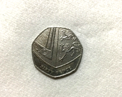EXTREMELY RARE AND COLLECTIBLE 2019 50P COIN WITH ROYAL SHIELD | eBay UK