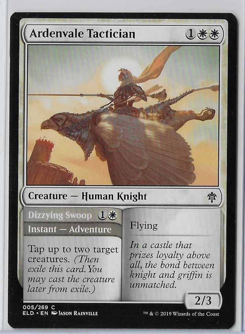 MTG Ardenvale Tactician Throne of Eldraine (ELD) Common Magic #005/269 ...