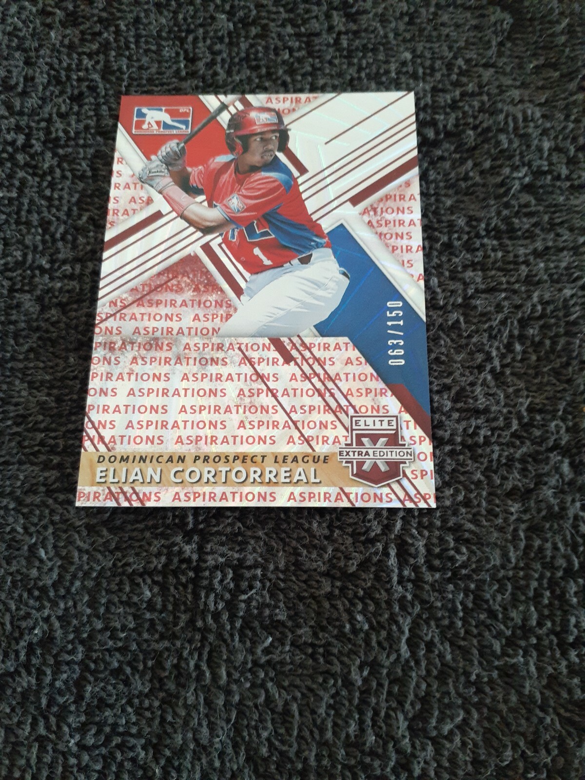 2019 Panini Elite Extra Edition Elian Cortorreal DPL Baseball Card #200 ...