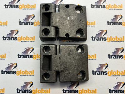 Front LH Upper & Lower Door Hinges for Land Rover Defender 83-98 Series ...
