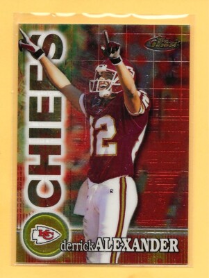 DERRICK ALEXANDER - 2000 Topps Finest - #23 - Chiefs - Comb. Shipping ...