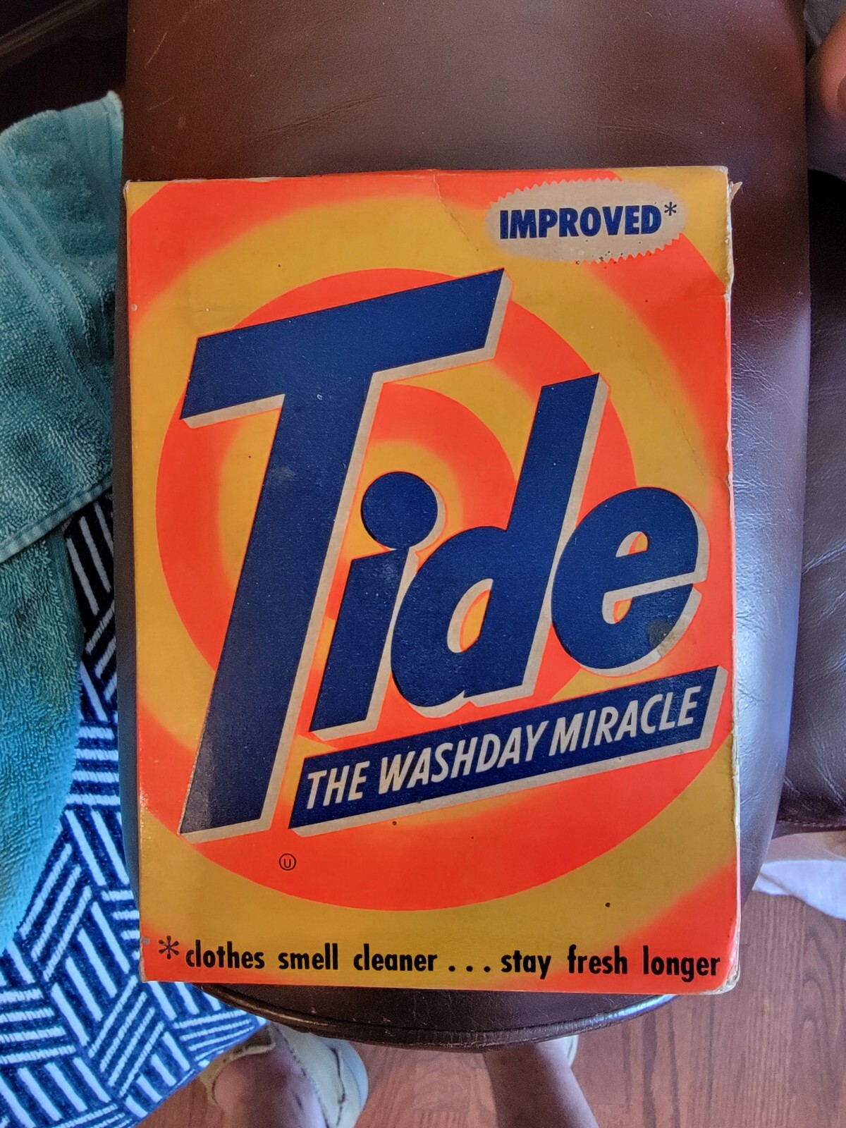 Vintage Tide Laundry Detergent 7.5oz 1962 - 1964 MCM Mid Century ...