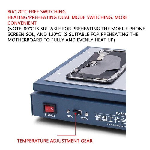 K-816 Constant Temp Heating Platform Mobile Phone Screen Separation ...