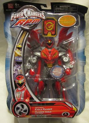 Power Rangers RPM Moto Morph Eagle Ranger Action Figure | eBay Australia