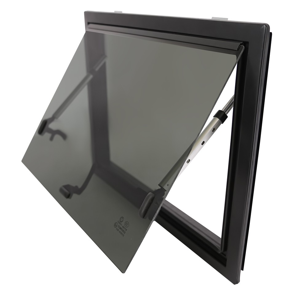 600x450mm RV Caravan Camper Van Push Out Window RV Window With Window ...