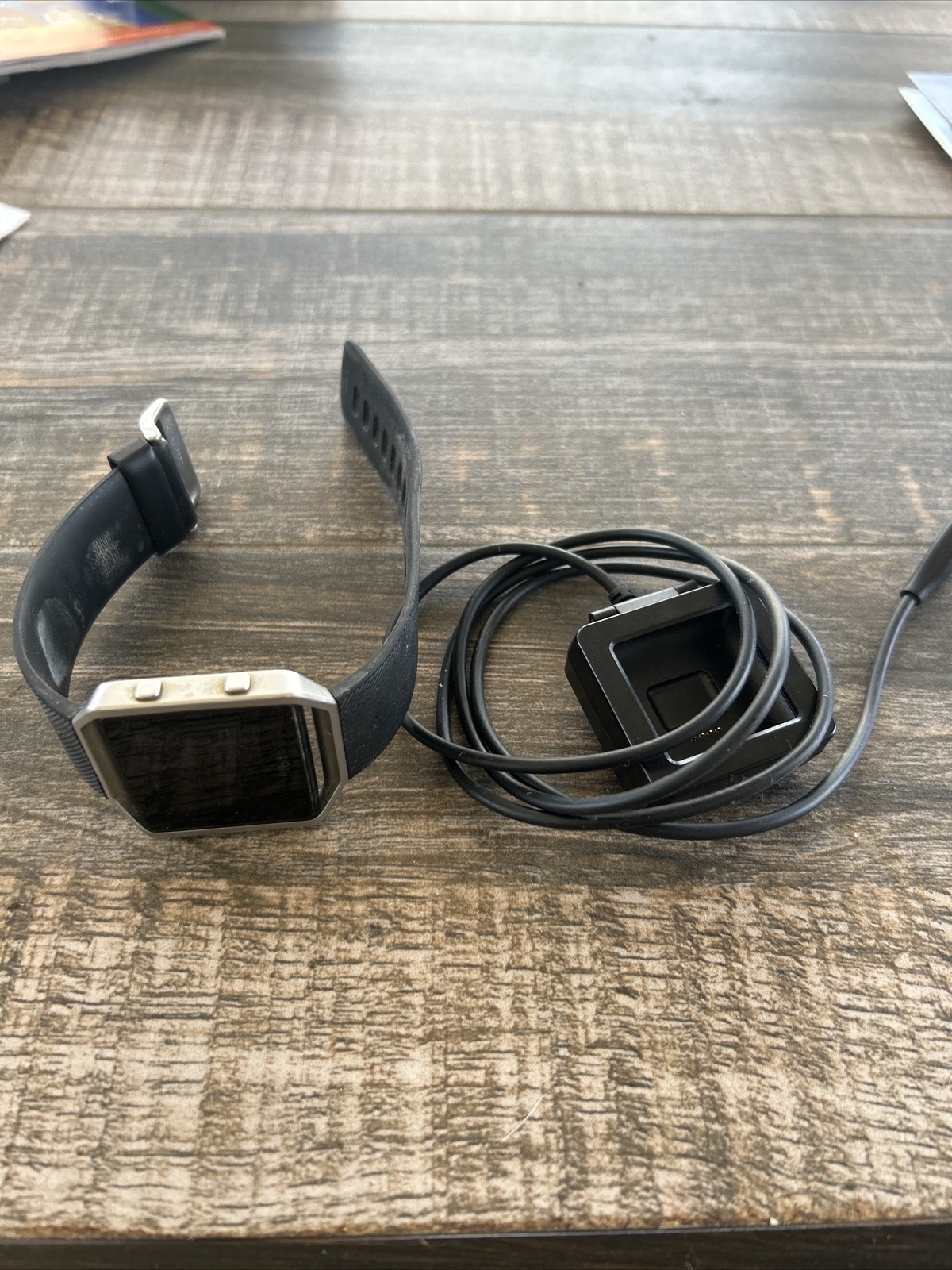 Fitbit FB502 Heart Rate Fitness Sleep Tracker Unisex Watch Works | eBay