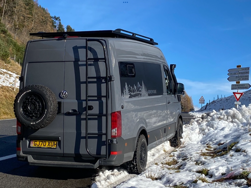 VW Crafter Campervan race home 2020 MWB pure grey highline low mileage ...