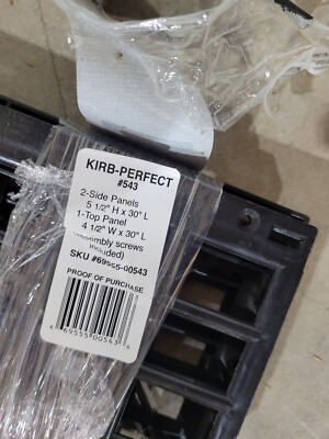 Kirb-perfect Shower Curb Building Kit | Perfect Proof Kirb Goof Nob Lot ...