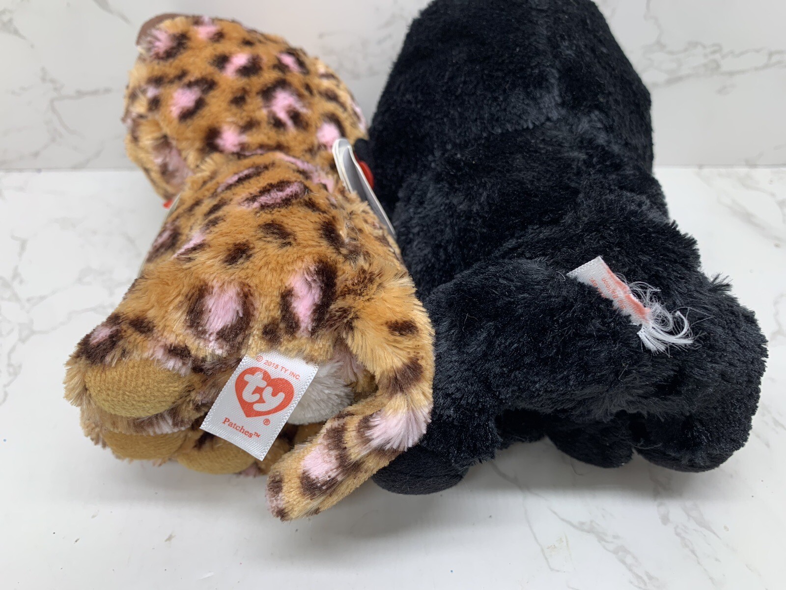 Ty Beanie Boos - George & Patches With Tags 6” Plush Soft Toys - I Have ...